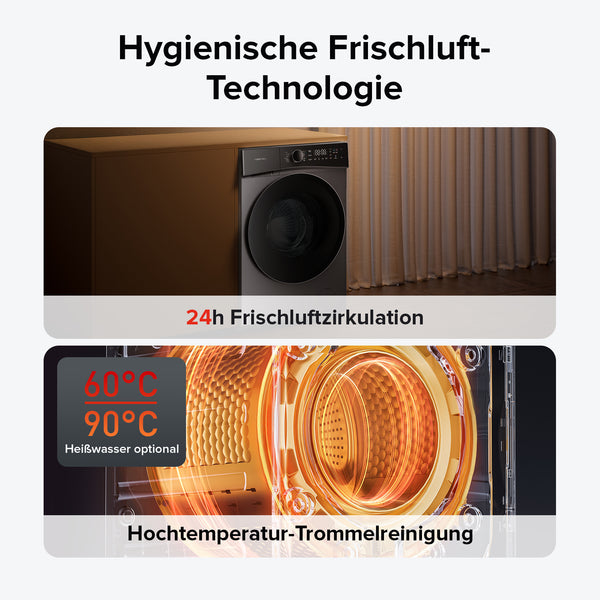 Roborock Zeo Lite Waschtrockner mit der Zeo-Cycle® Trocknungstechnolog | Roborock Deutschland ...