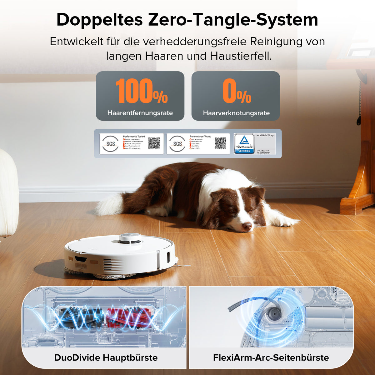 Roborock Qrevo Edge Saugroboter mit Multifunktions-Dockingstation 3.0 ...
